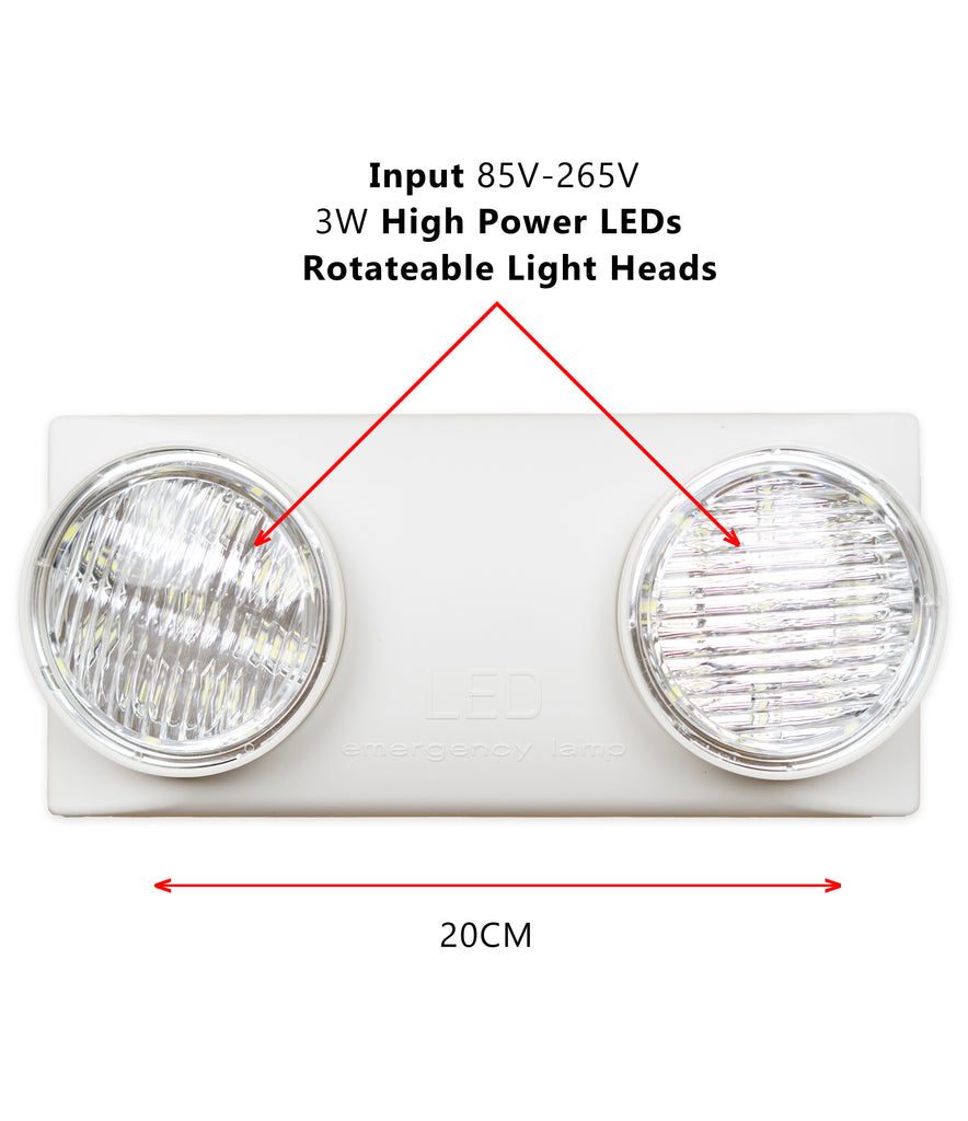 Emergency Twin Spotlight – Safe-T