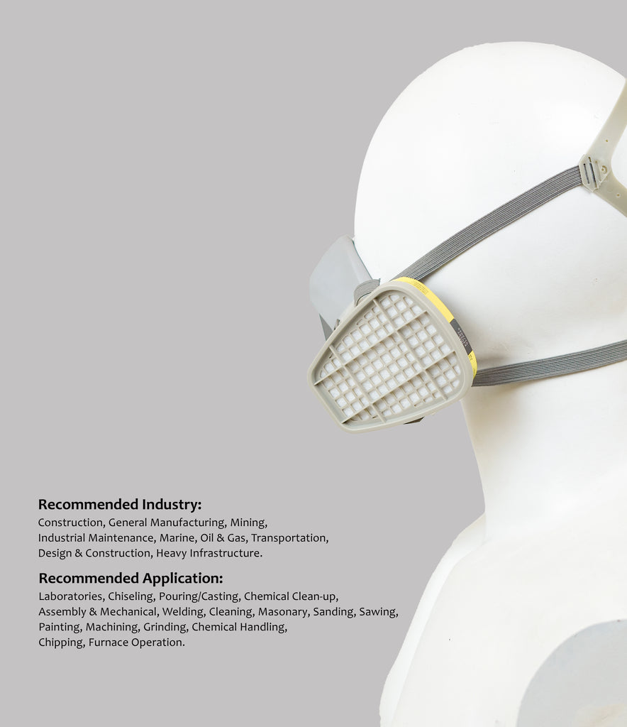 3M half FaceMask – Safe-T