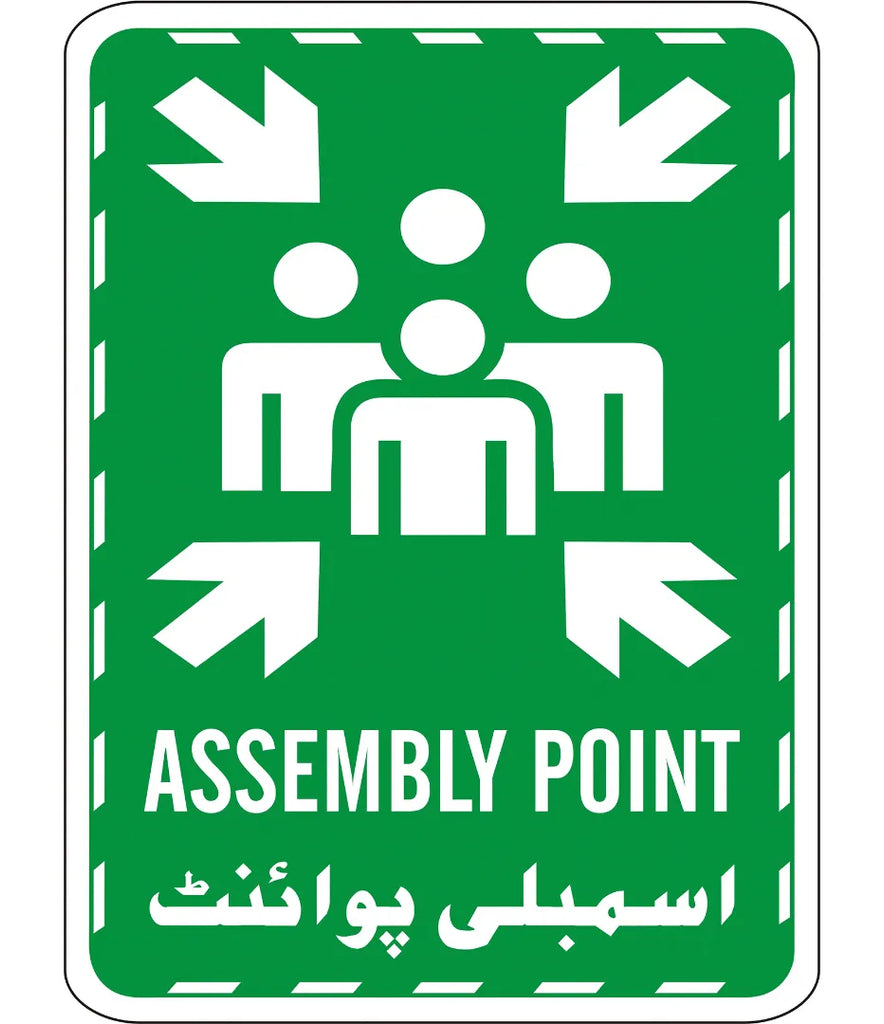 Assembly Point Sign – Safe-T