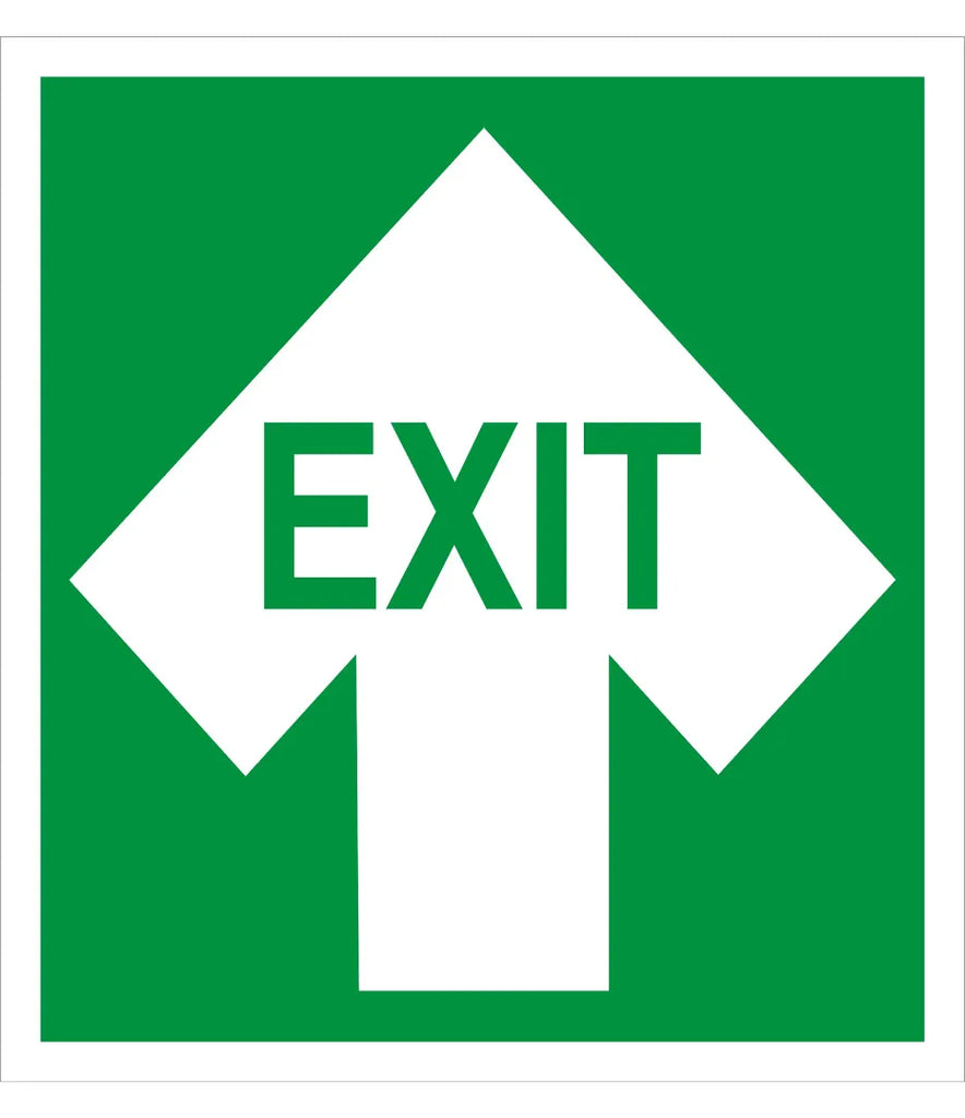 Exit Up arrow Sign – Safe-T