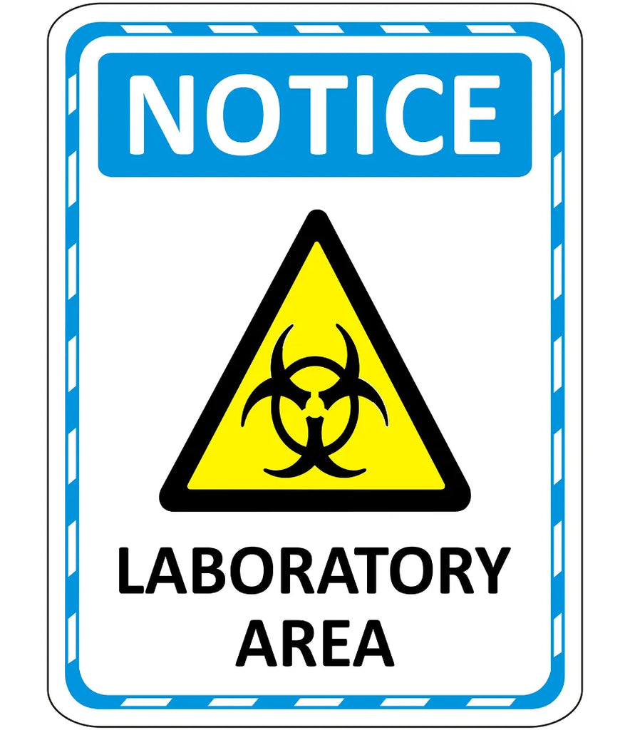 Laboratory Area Sign – Safe-T