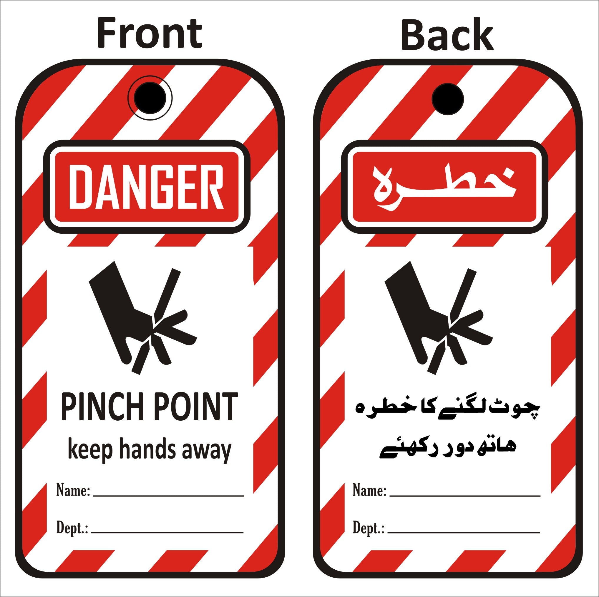Pinch Point Sign – Safe-T