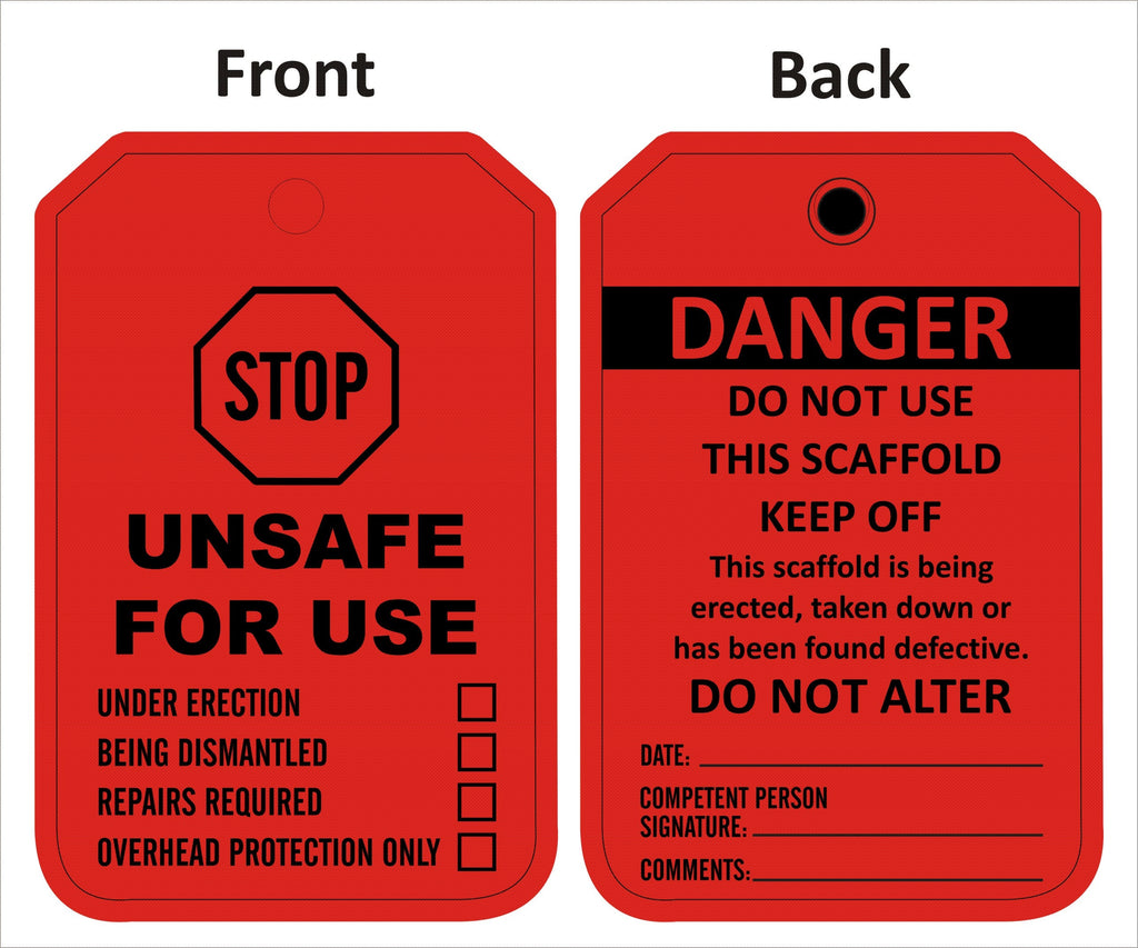 Stop Unsafe For Use Sign – Safe-T